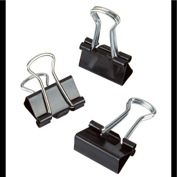 Office | Binder Clips Small Dozen 34 Width 516 Cap Gift With Purchase ...
